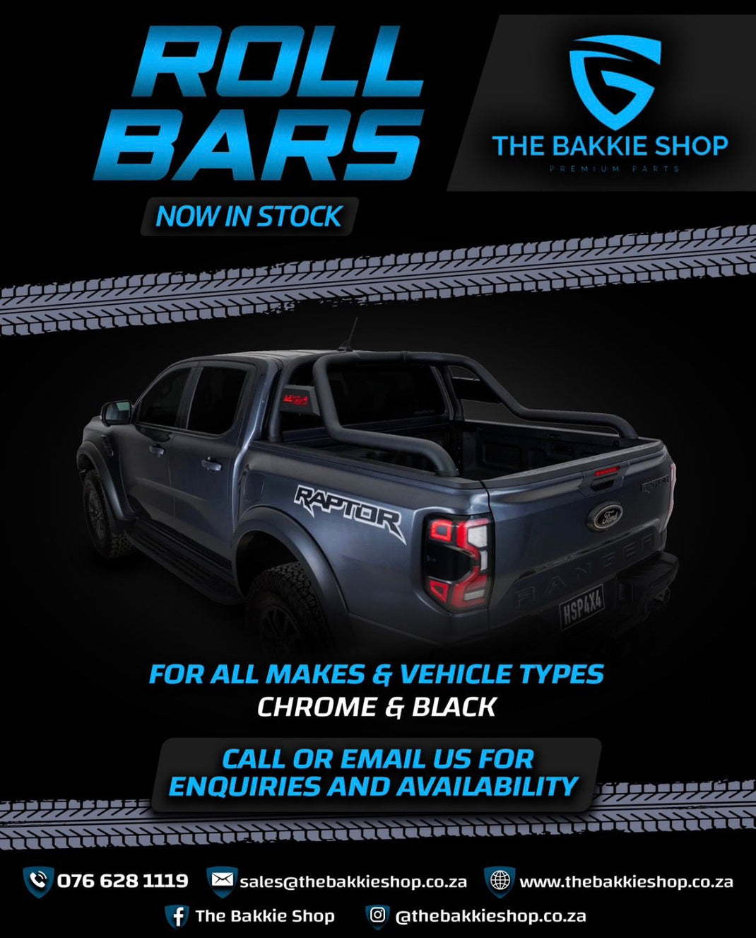 Roll Bars – The Bakkie Shop