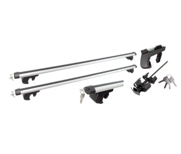 Roof Rack Oval Alum.With Lock Set – The Bakkie Shop