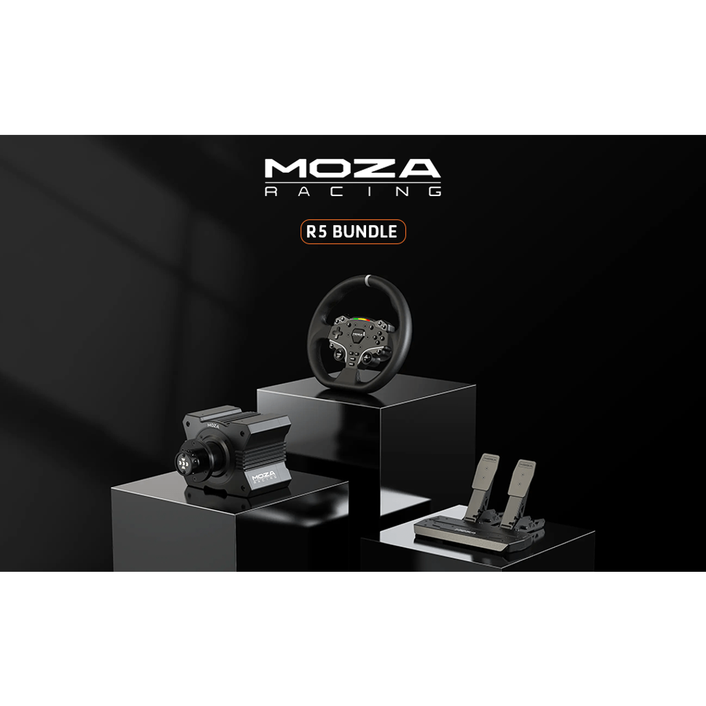 MOZA R5 Racing Simulator Bundle – The Bakkie Shop