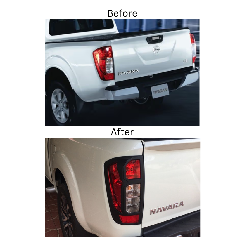 Nissan Navara 2017-2020 Tail Light Trims – The Bakkie Shop