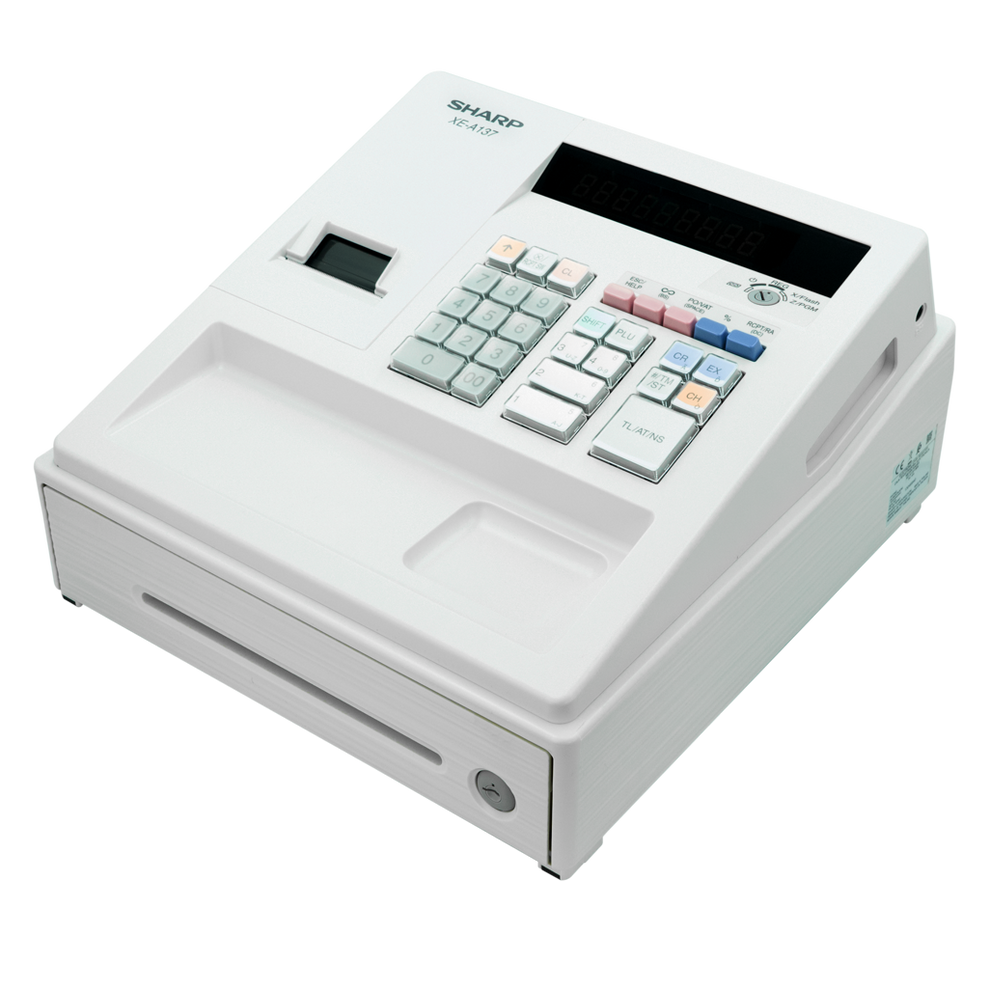 Sharp XE-A137-WH Cash register – The Bakkie Shop