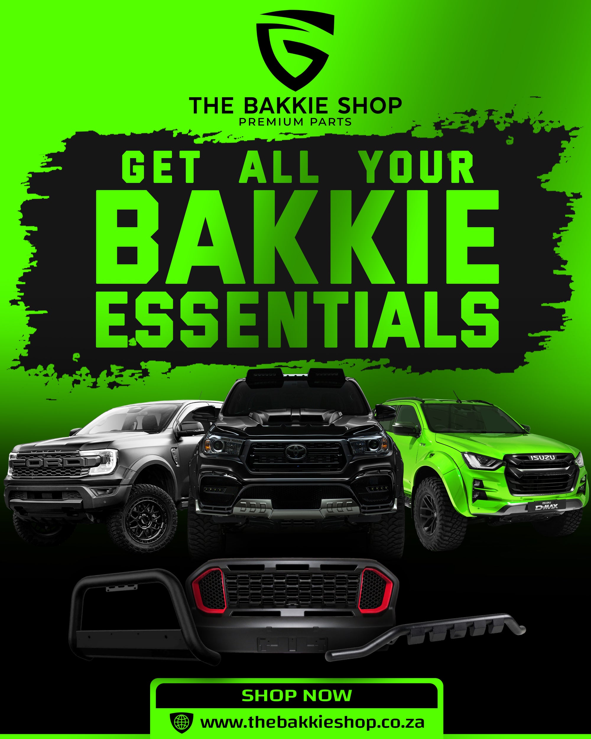 Corsa Utility Clip On Tonneau Cover – The Bakkie Shop