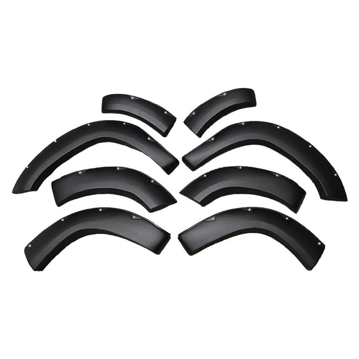 Toyota Fortuner 2016-2020 V2 Fender Flares - Orange Peel, Matte Black ...