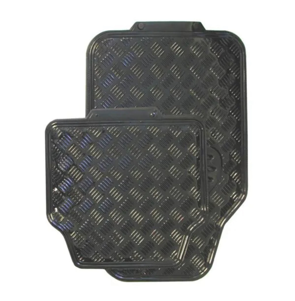 Black Car Mat Set – The Bakkie Shop
