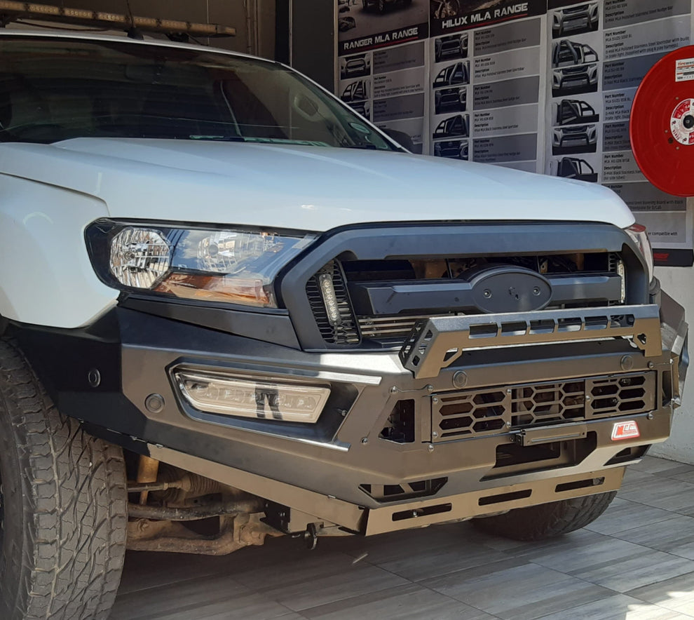 Ford Ranger 2016-2023 Mild Steel Front Bumper Replacement – The Bakkie Shop