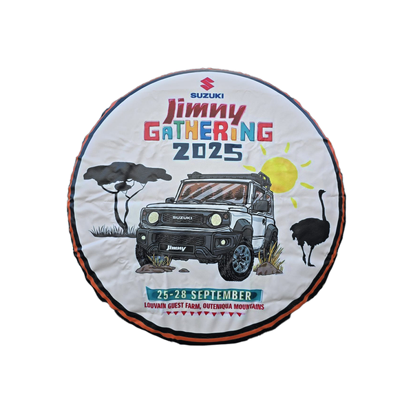 Suzuki JIMNY Spare Wheel Cover - JIMNY Gathering 2025 Special Edition ...