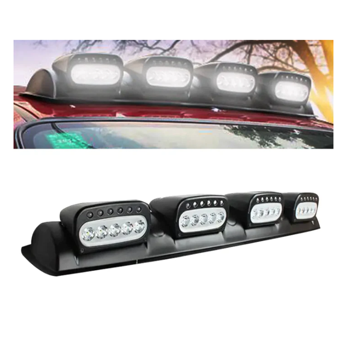 Universal Roof Spot 4 Led Lamps 100W – The Bakkie Shop