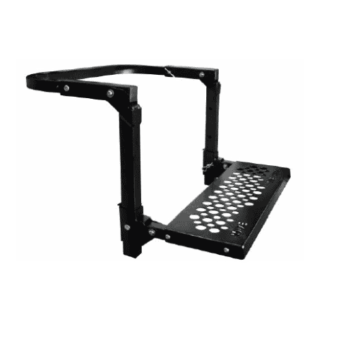 Foldable Tyre Step – Black Universal – The Bakkie Shop