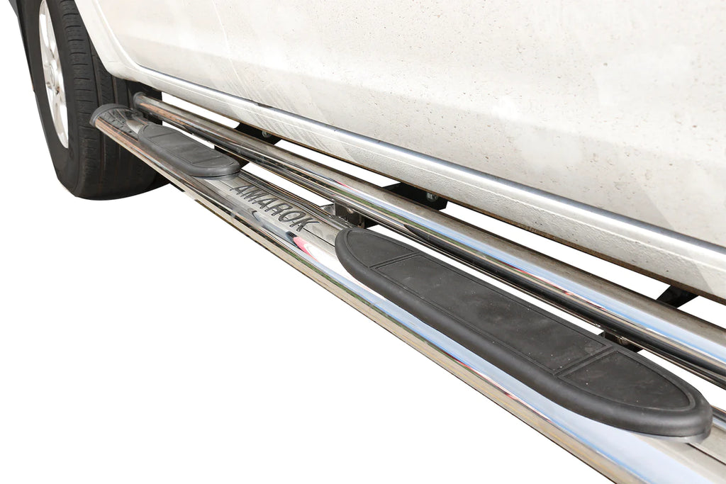 Volkswagen Amarok Side Steps Stainless Premium – The Bakkie Shop